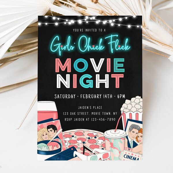 Girls Get Together Invitations - Etsy