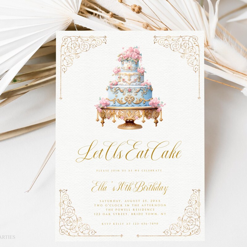 Baroque Invitation - Etsy