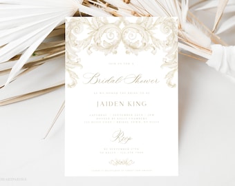 Regency Era Invitation - Etsy