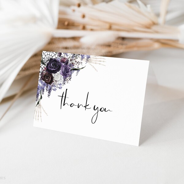 Gothic Thank You - Etsy