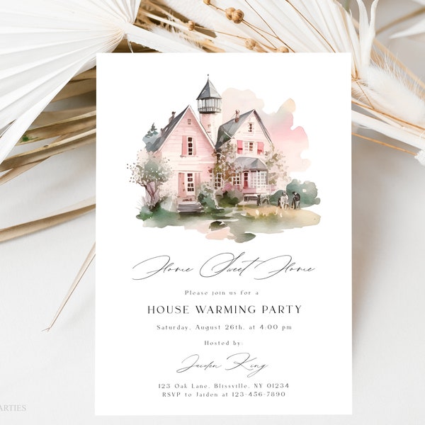 Home Invitation - Etsy