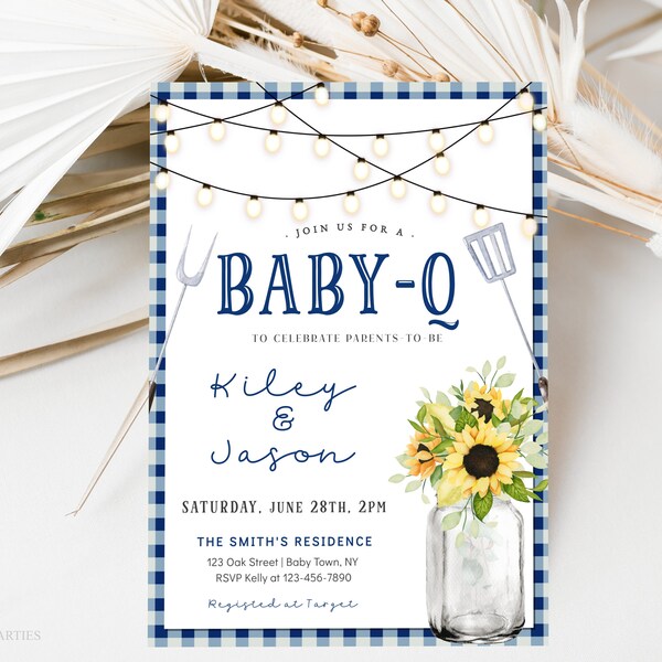 Blue Baby Que - Etsy