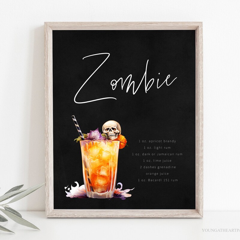 Halloween Cocktail - Etsy