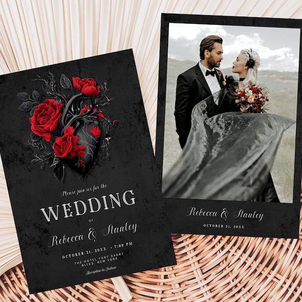 Gothic Romantic Template - Etsy