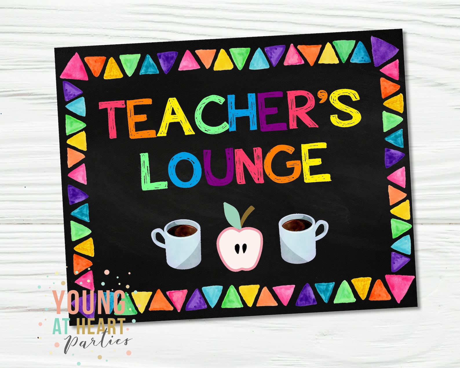 Teachers Lounge Sign School Office Poster Staff Sign School | Etsy