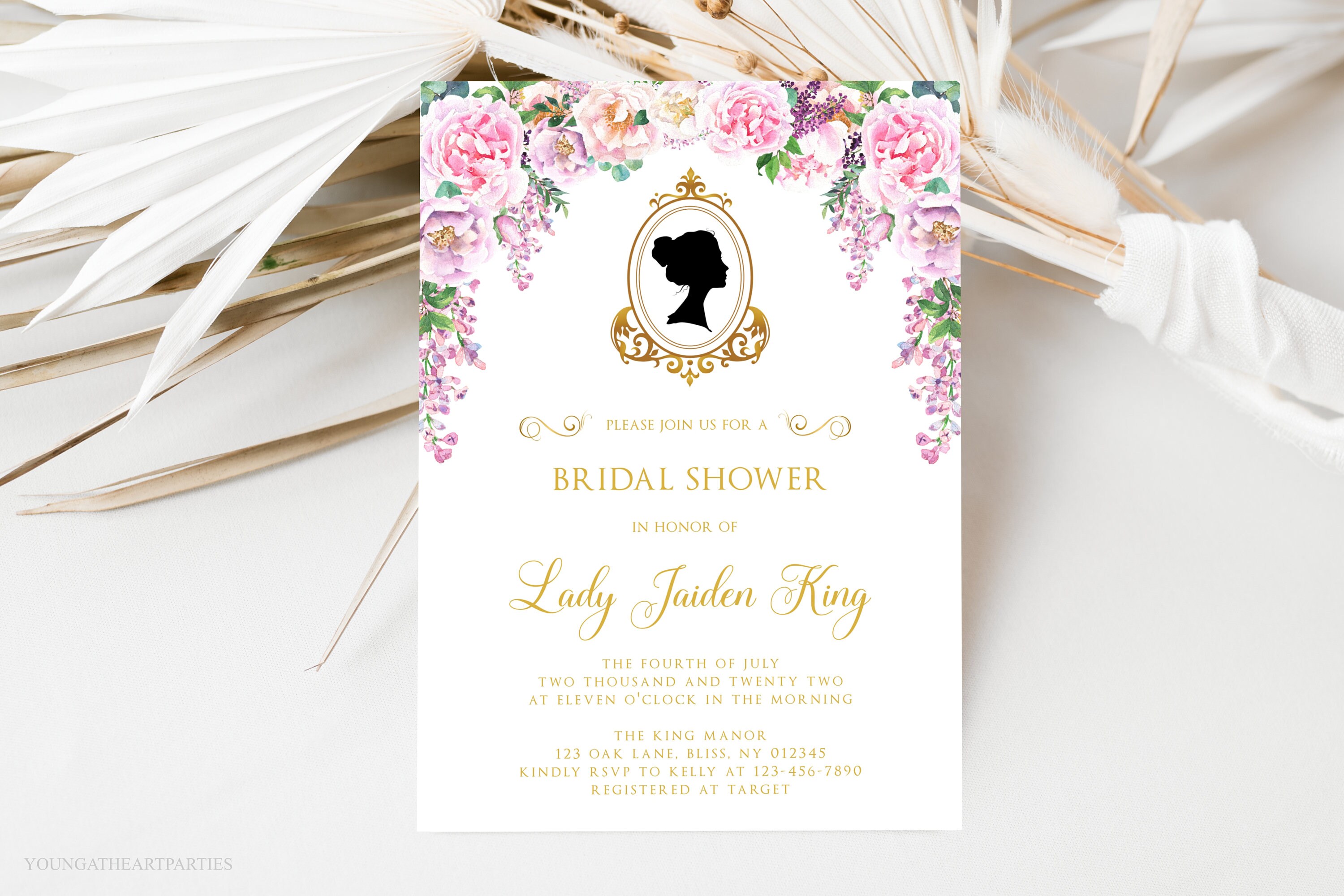 Victorian Themed Invitation - Etsy