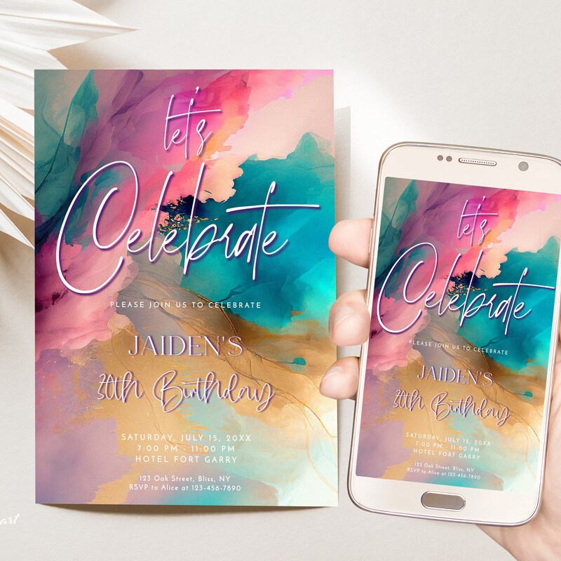 Invitations Birthday - Etsy