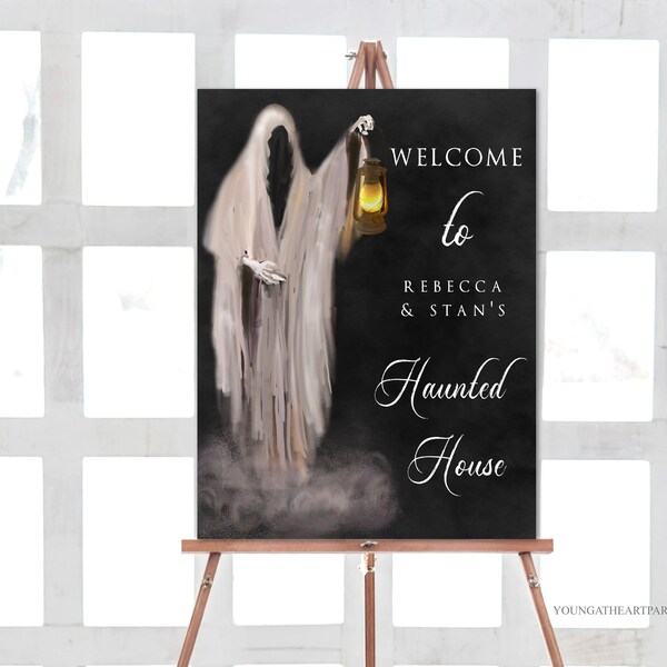 Halloween Welcome Sign Party - Etsy