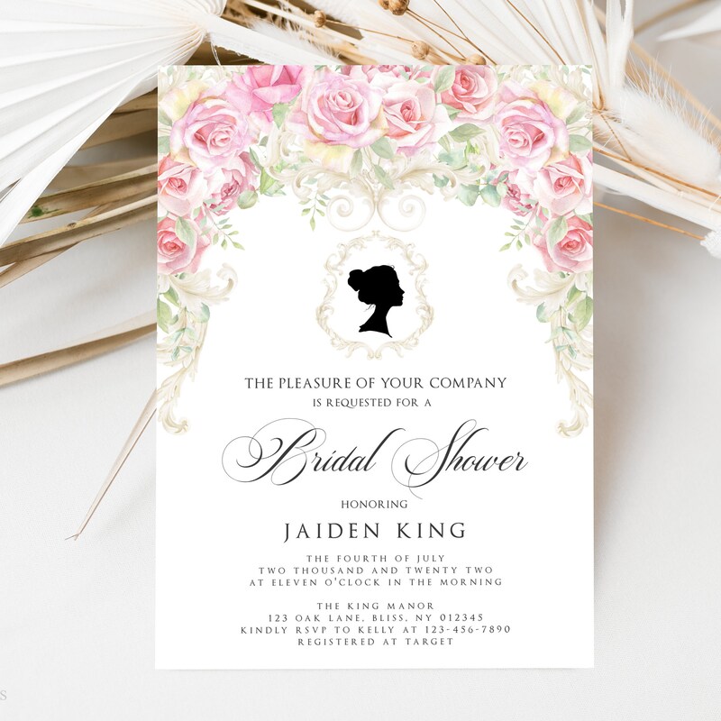 Baroque Invitation - Etsy