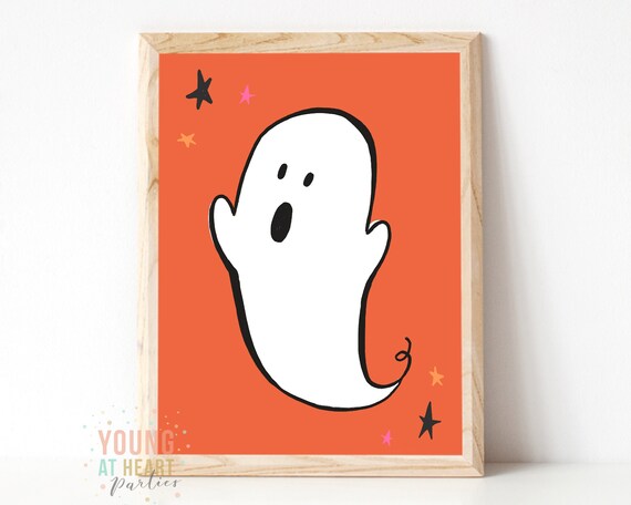 Home & Living Wall Hangings Witchy Wall Decor Boo Cute Ghost Decor ...
