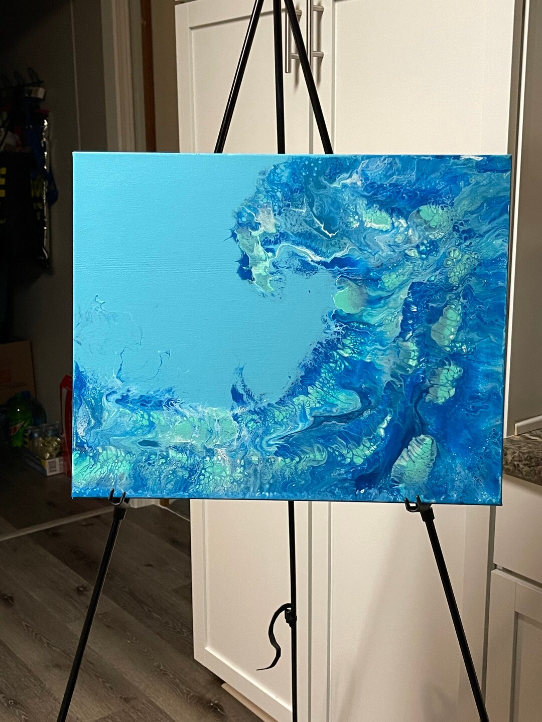 Big Blue. 16x20 Inch Gallery Canvas Thats 1 1/2 Inches. - Etsy