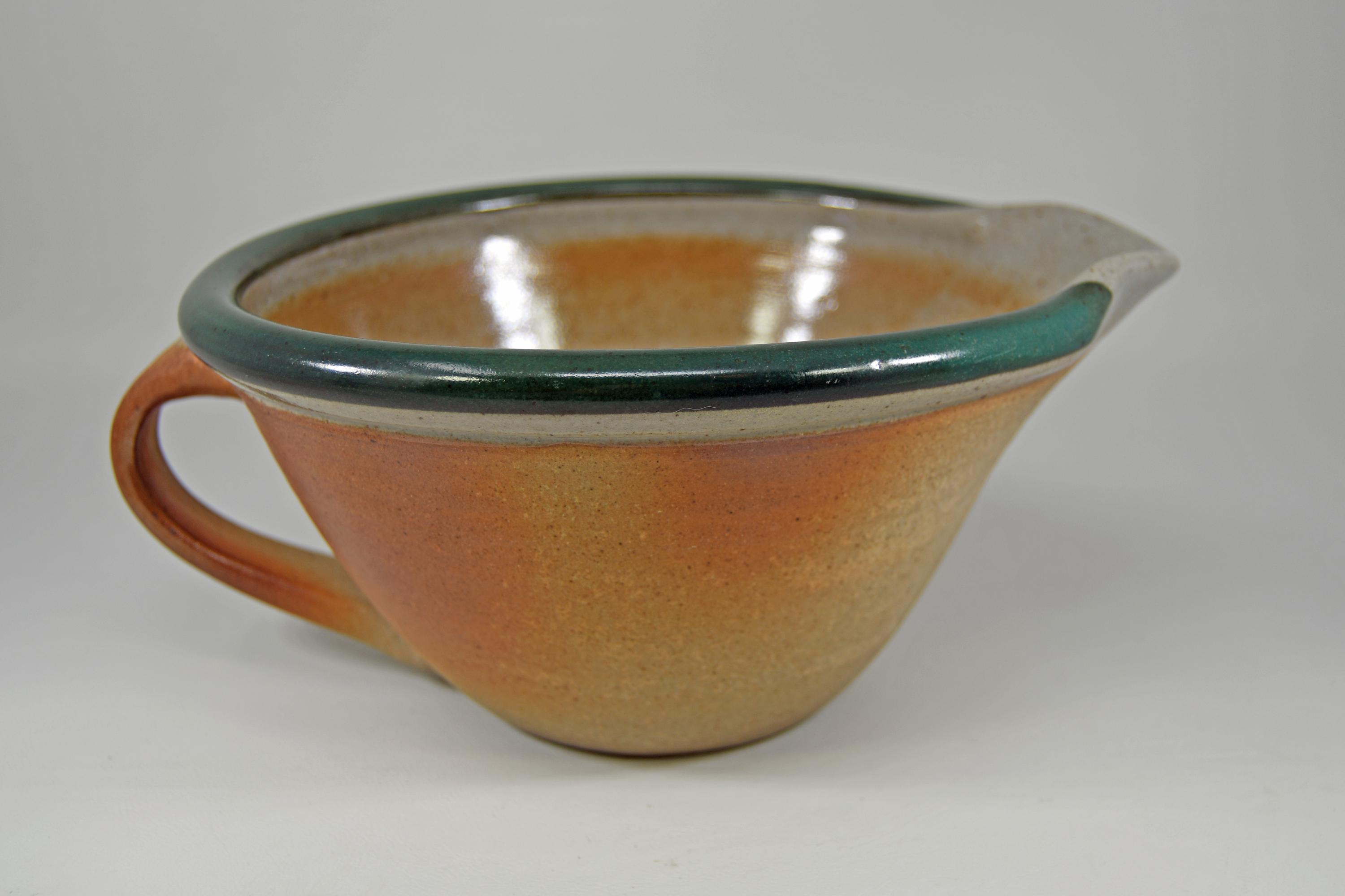 Vintage Studio Art Buck Pottery Gruene Texas Stoneware Small Batter ...
