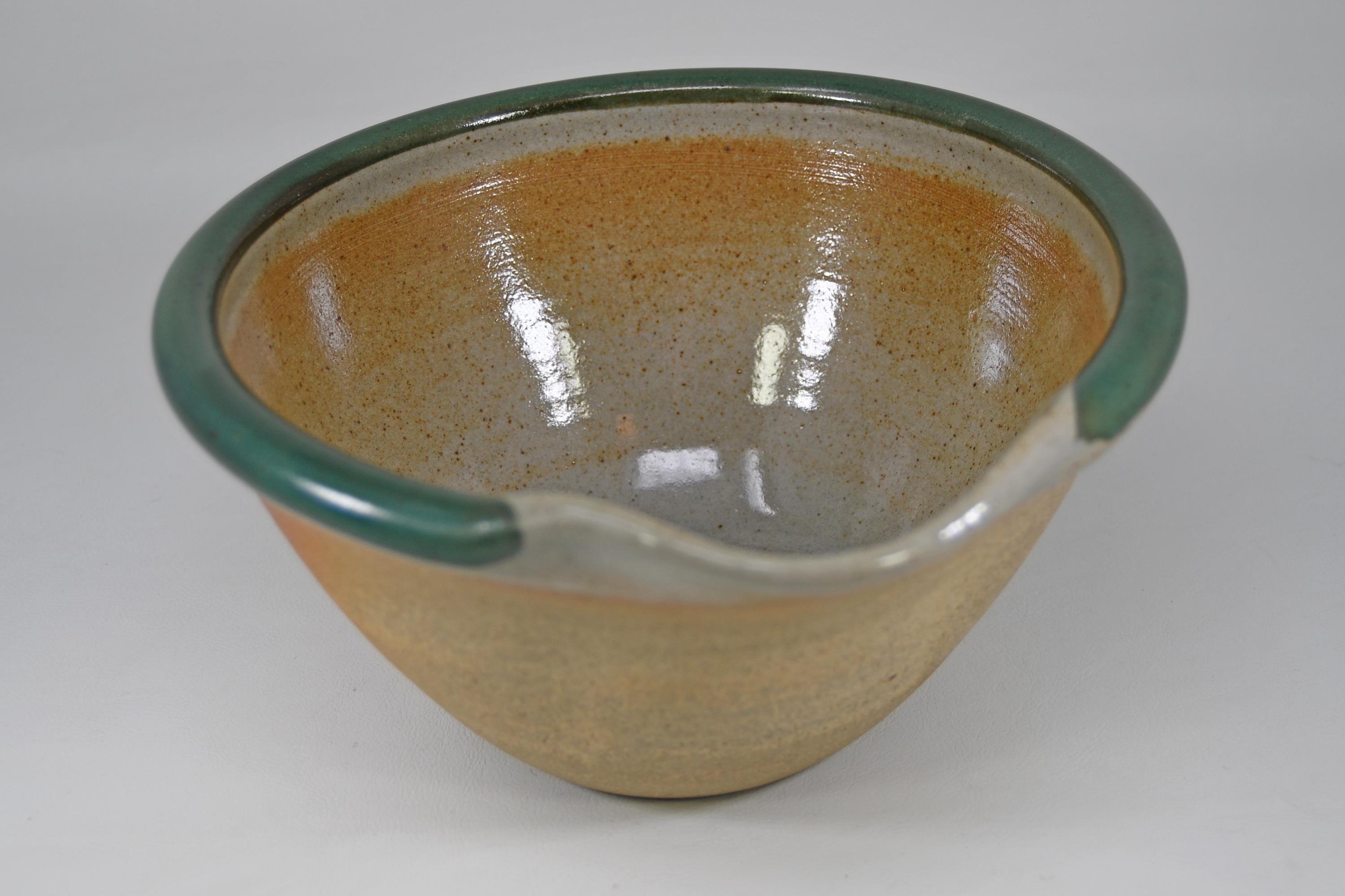 Vintage Studio Art Buck Pottery Gruene Texas Stoneware Small Batter ...