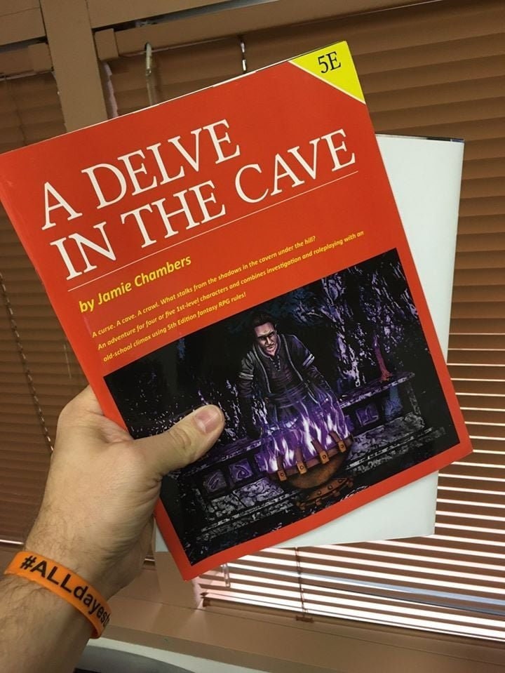 A Delve in the Cave D&D 5E Adventure Module 1st-level Characters ...