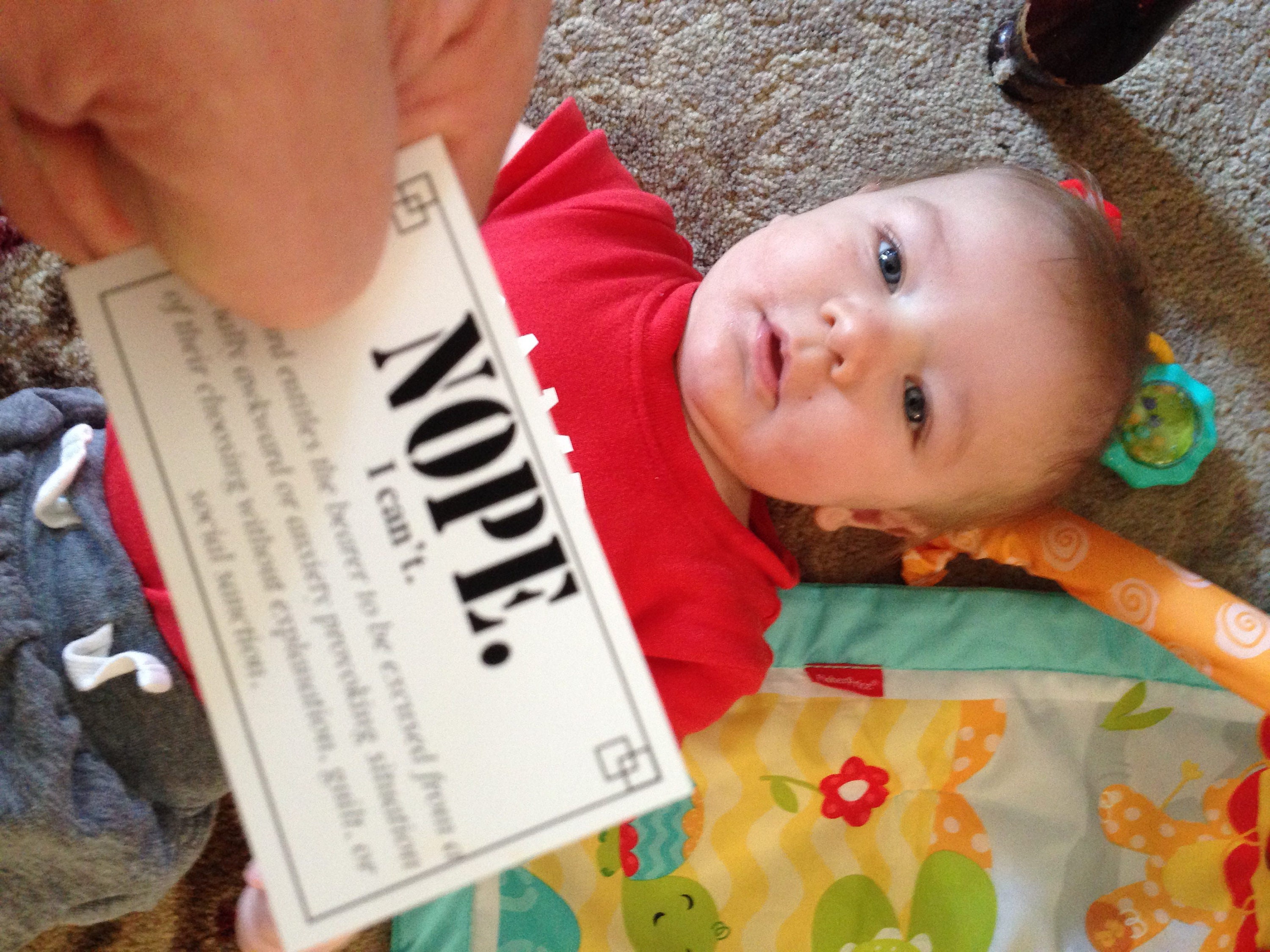 Nope Cards | Social Anxiety Relief Cards | Awkward Situation Escape ...