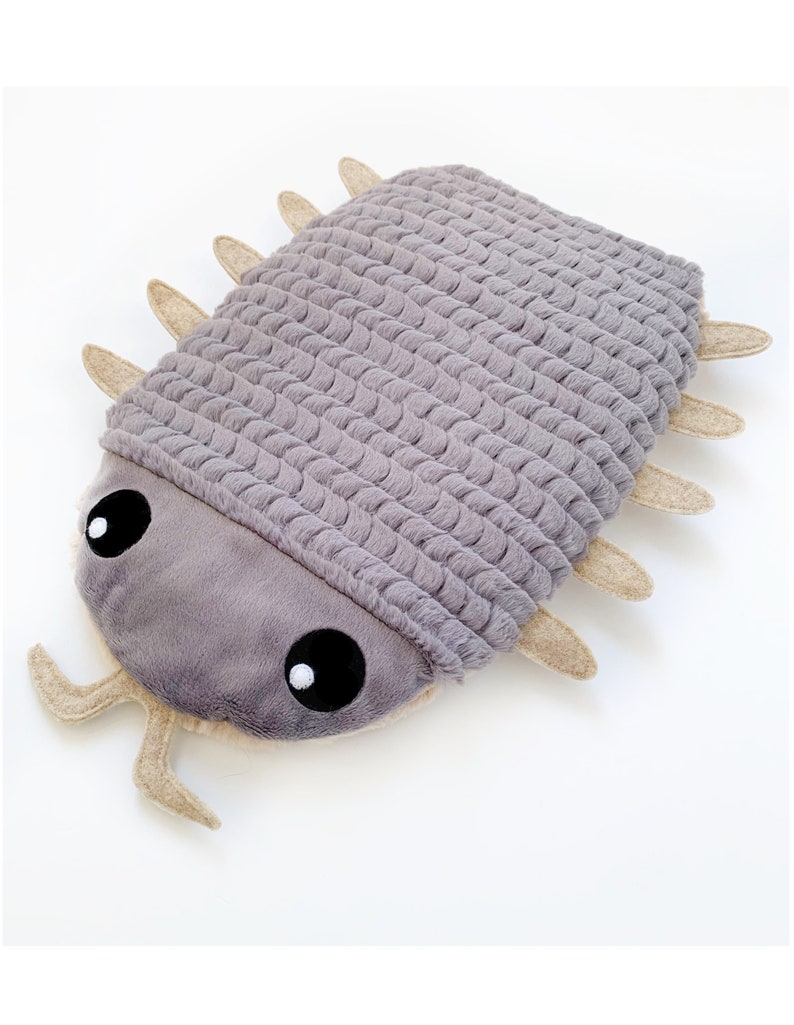 Cute Roly Poly Heatable Weighted Plush Isopod Cuddly Soft - Etsy