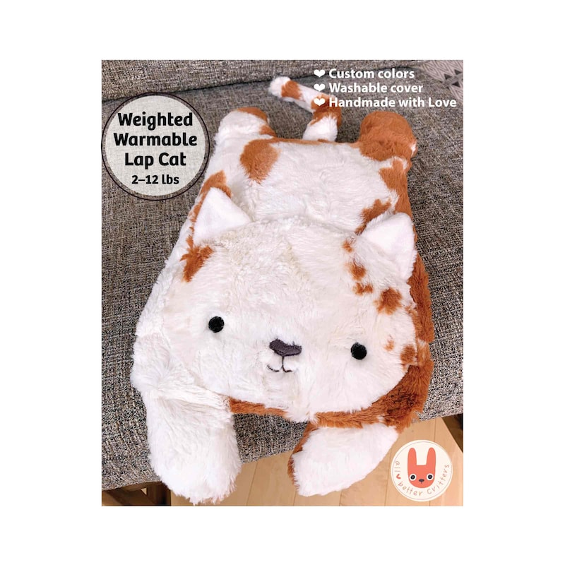 Weighted Huggable Animal - Etsy