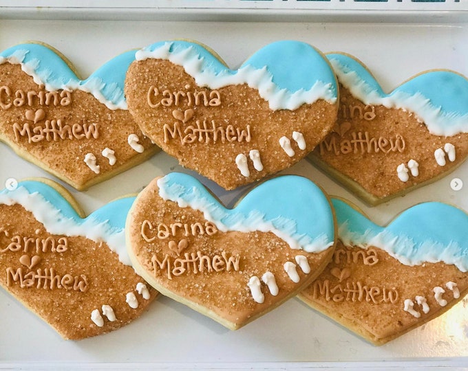Beach Theme Cookies Any Occassion - Etsy