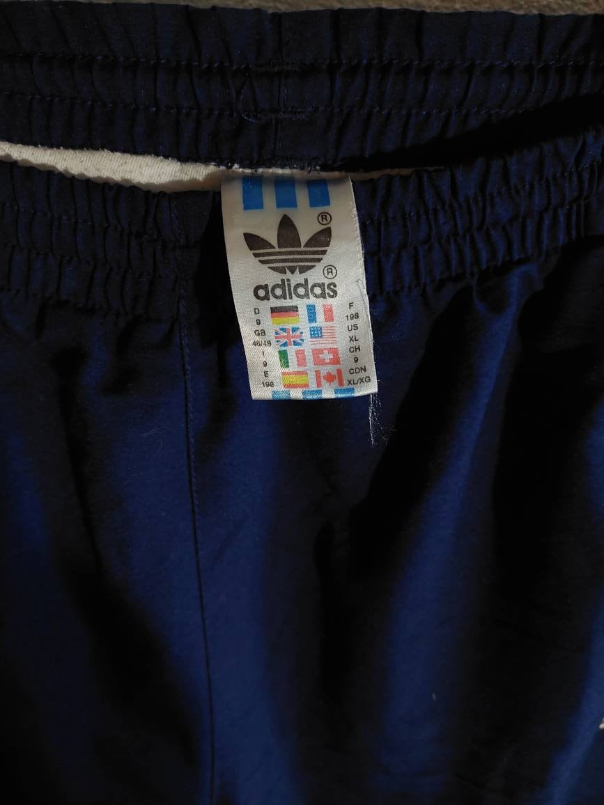 Vintage Classic Adidas Track Pants Size XL Navy Blue 90s Clothing - Etsy