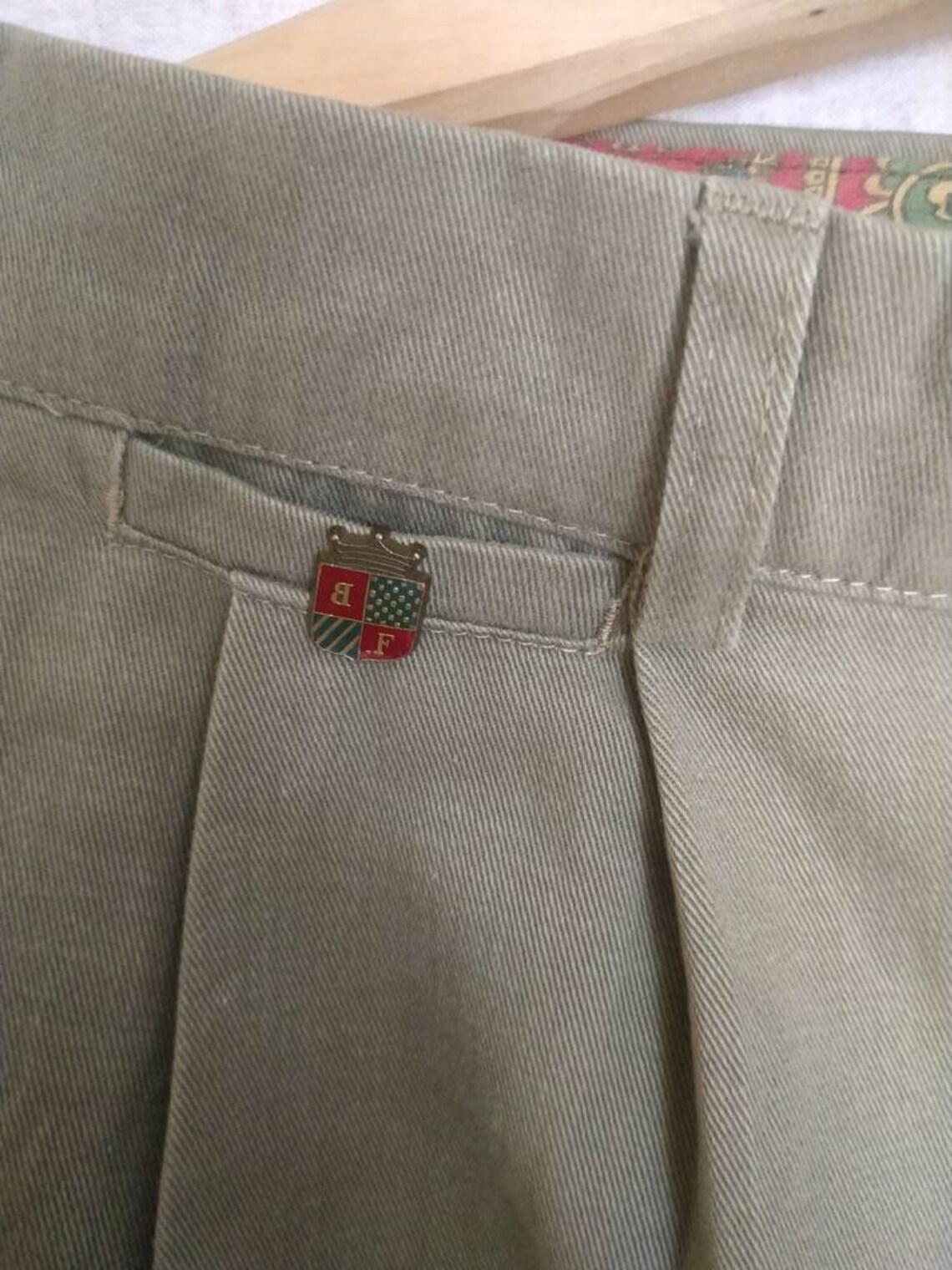 Belfe & Belfe Vintage Pants Size 54 Cotton Made in Italy BF - Etsy