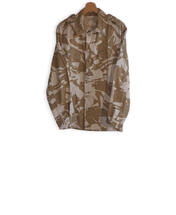 British Army Desert DPM Combat Shirt Jacket 180/96 Tr… - Gem