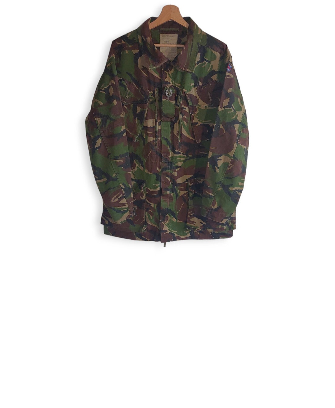 Vintage British Military Field Jacket Woodland Nato Disruptively ...