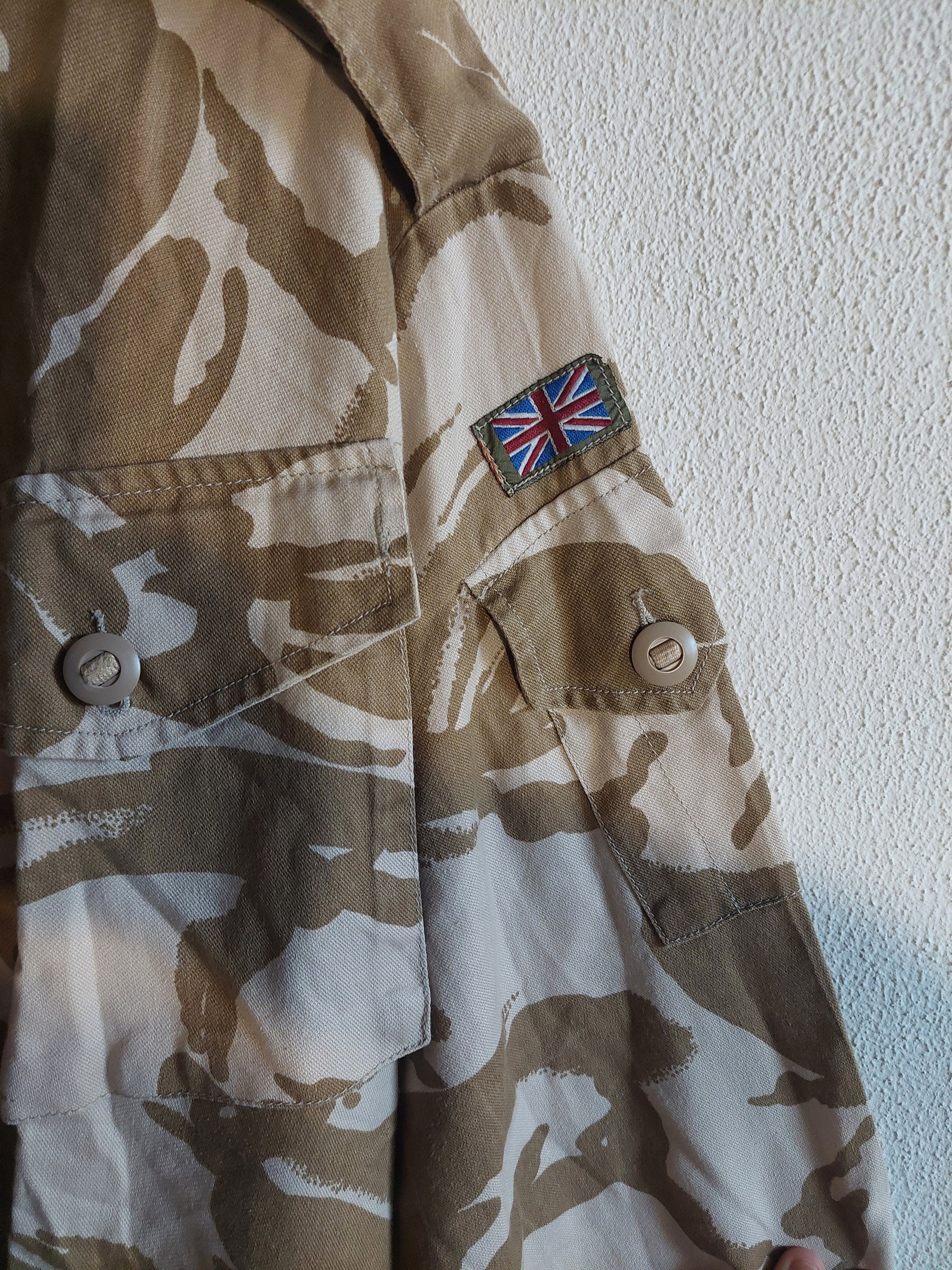 British Army Desert DPM Combat Shirt Jacket 180/96 Tropical Desert ...