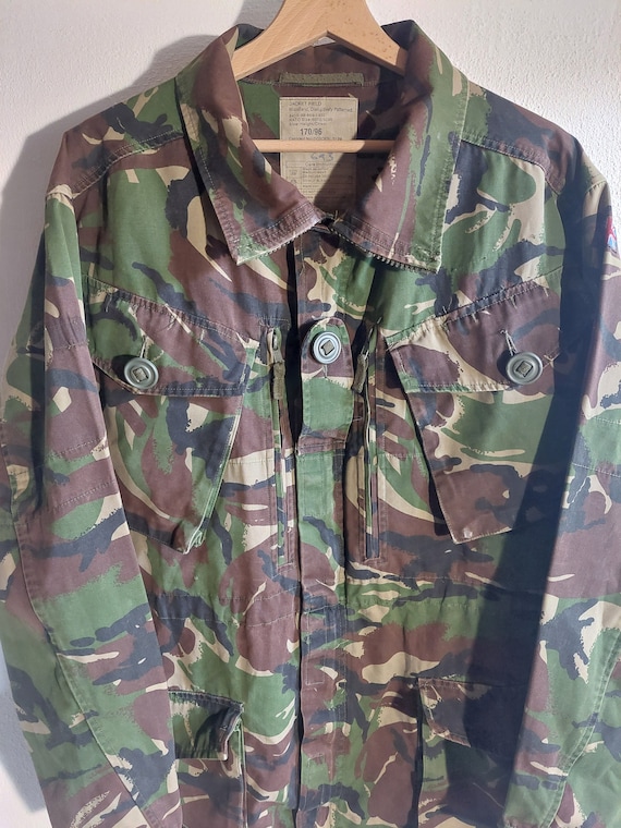 Vintage British Military Field Jacket Woodland Nato D… - Gem