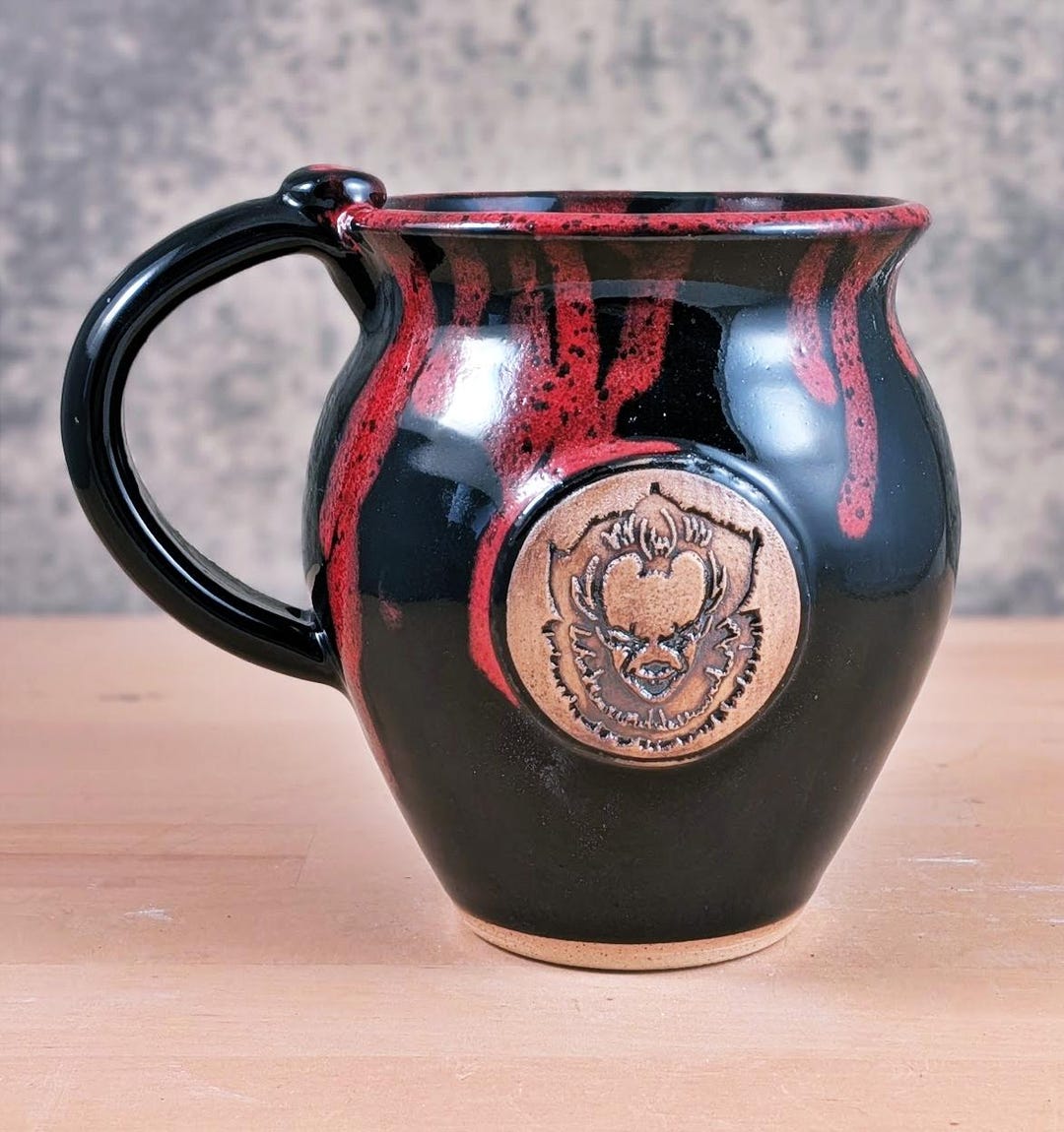 Pennywise Horror Mug – “you’ll Float Too” Clown Ceramic Cup – IT Movie ...