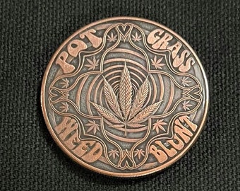 Marijuana Coin - Etsy