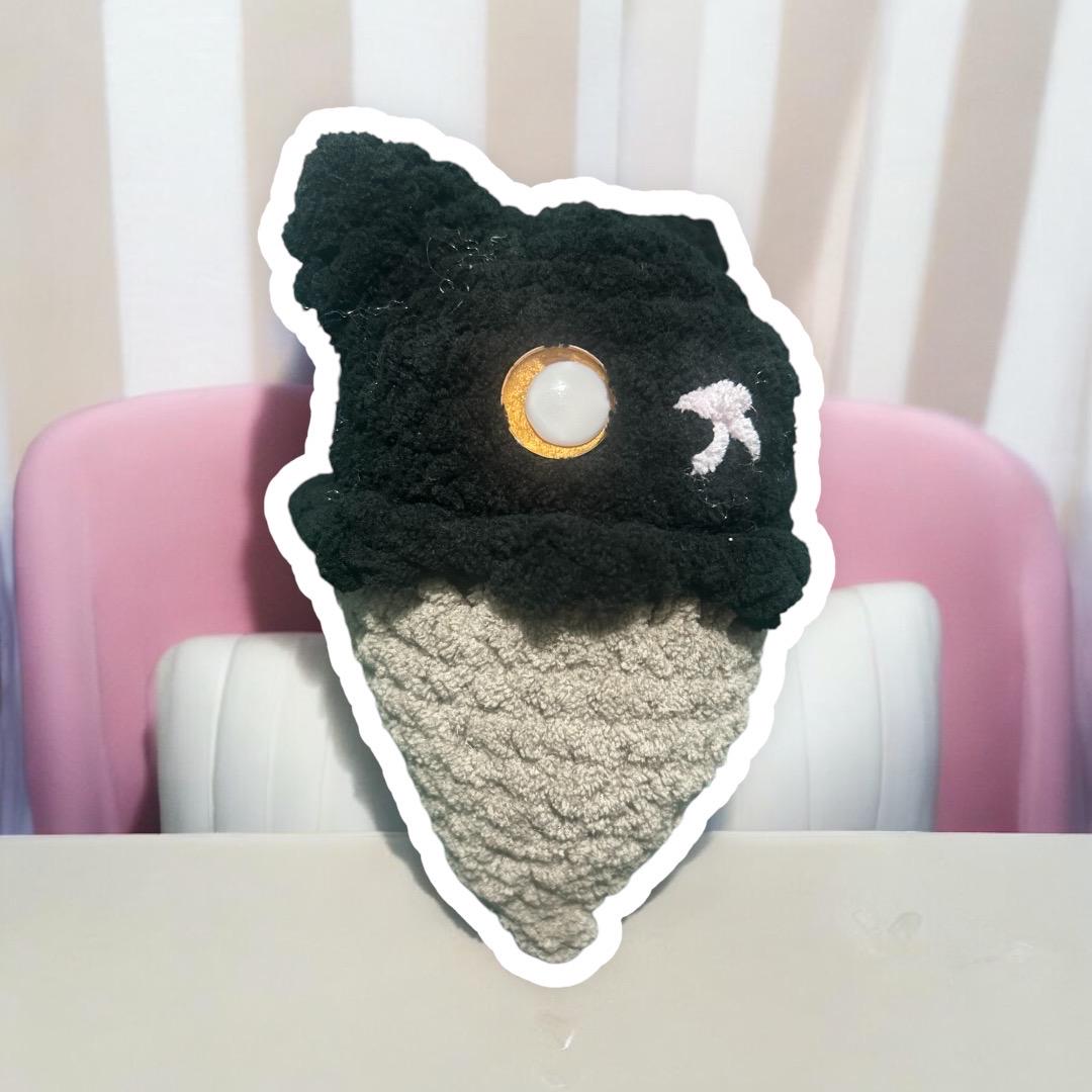 Crochet Ice Cream Cone Cat PATTERN PDF ONLY - Etsy