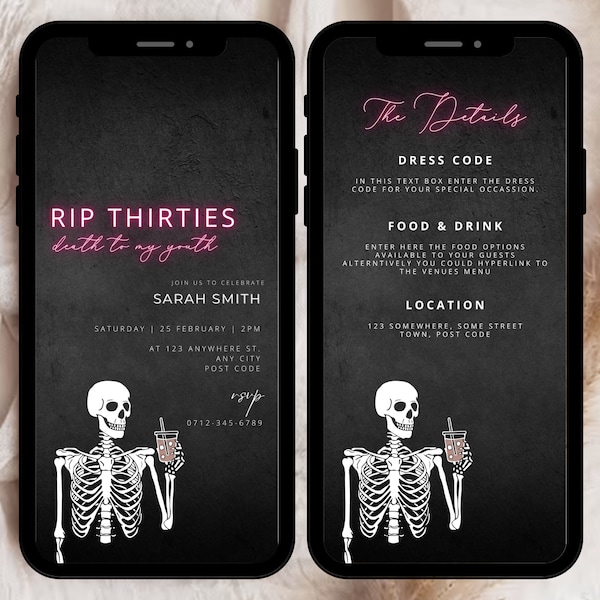 Rip to My 30s Birthday - Etsy