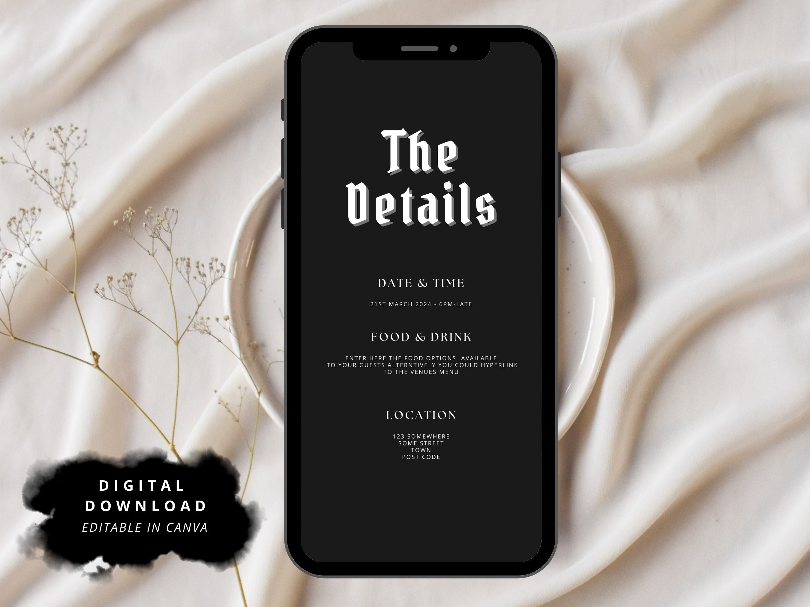 RIP 20s Party Invite, RIP Twenties Party Invitation, 30th Birthday ...