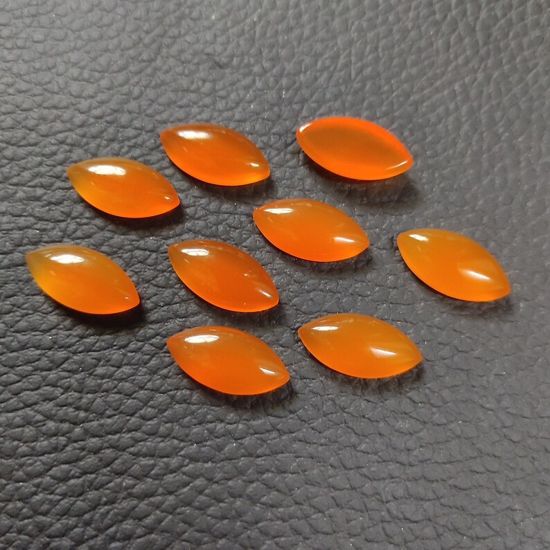 Orange Chalcedony, Marquise Gemstone 5X10MM to 15X30MM All Size ...