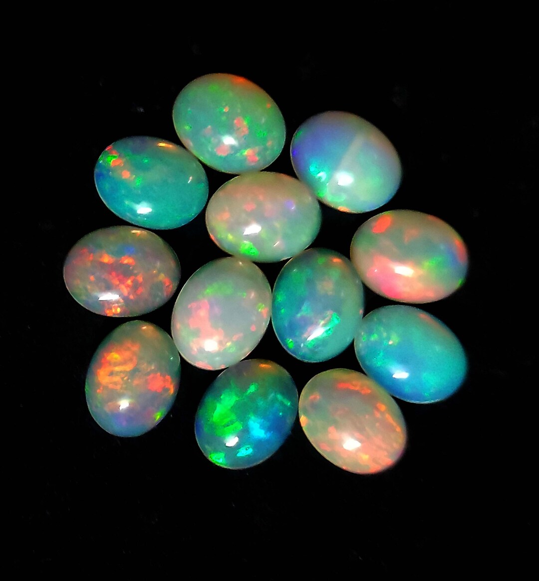 AAA Grade Ethiopian Opal, Natural Opal, Welo Opal, Opal Crystal, Multi ...