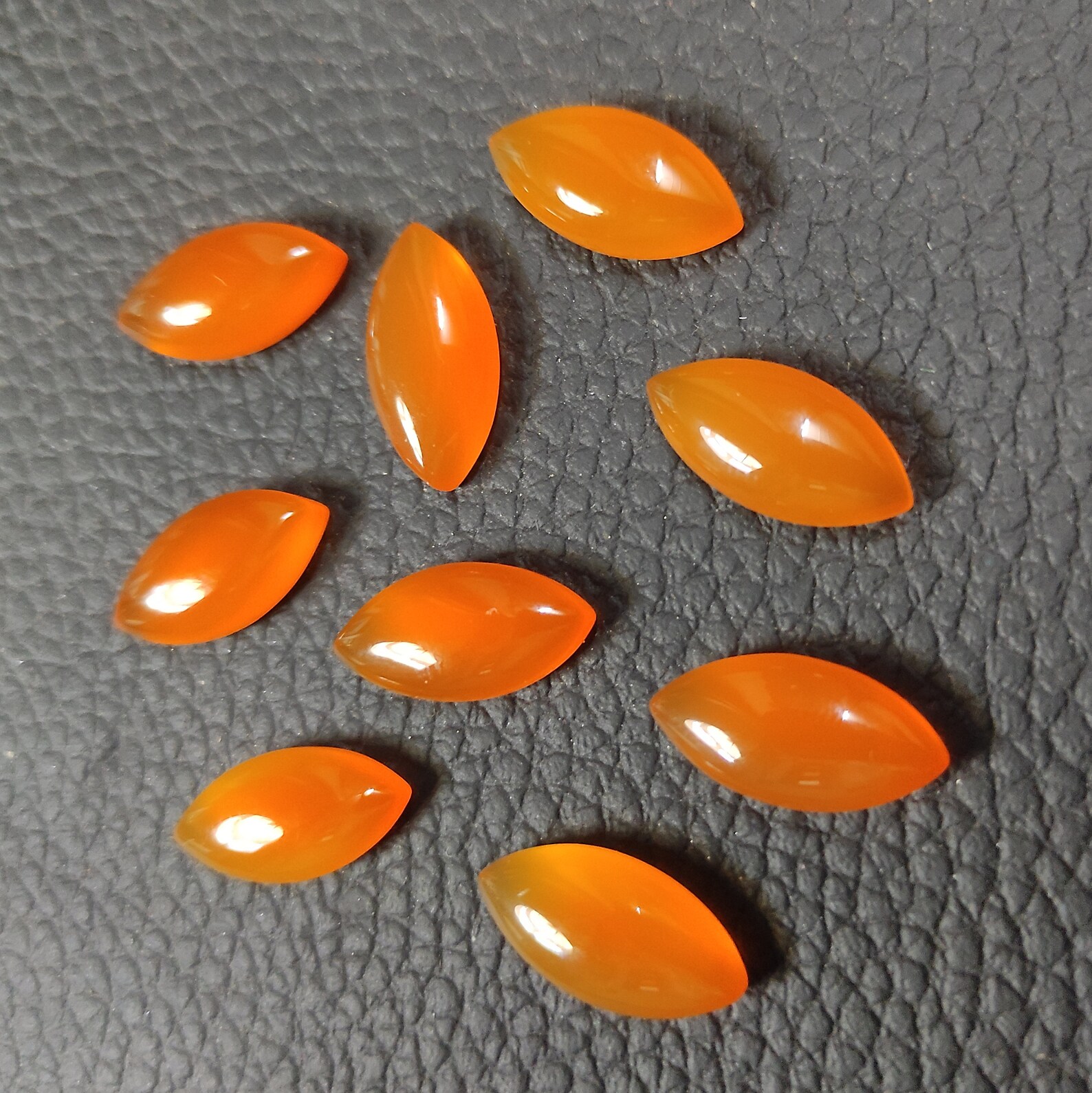 Orange Chalcedony, Marquise Gemstone 5X10MM to 15X30MM All Size ...