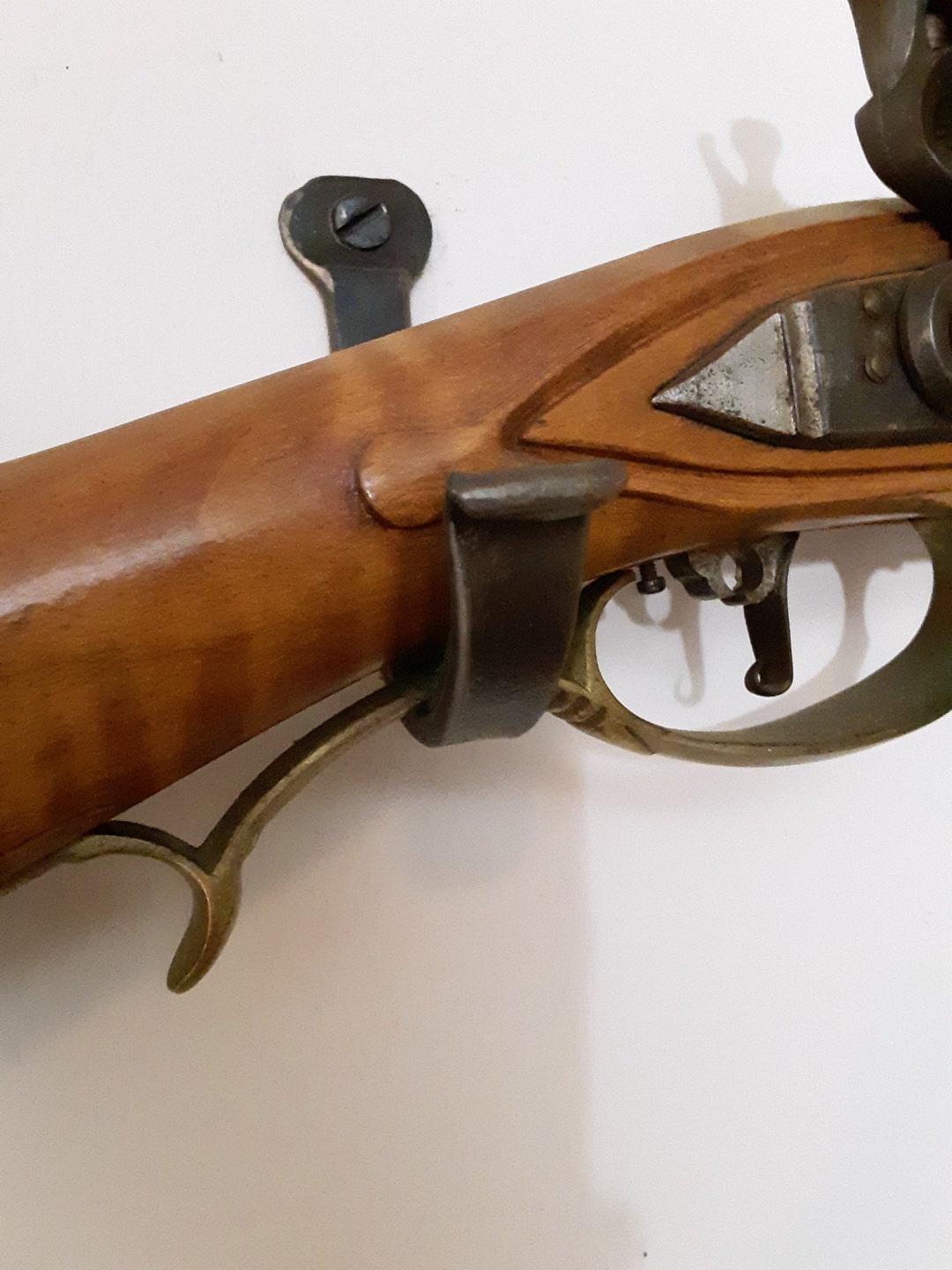 Hand-forged Gun Hooks. Felt Lined. - Etsy