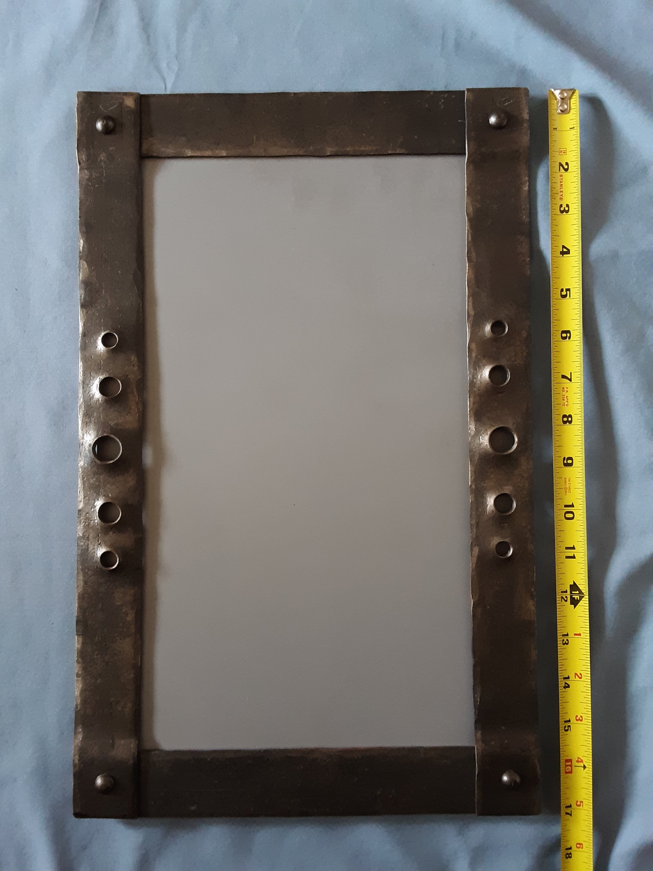 Hand-forged Steel Mirror Frame - Etsy