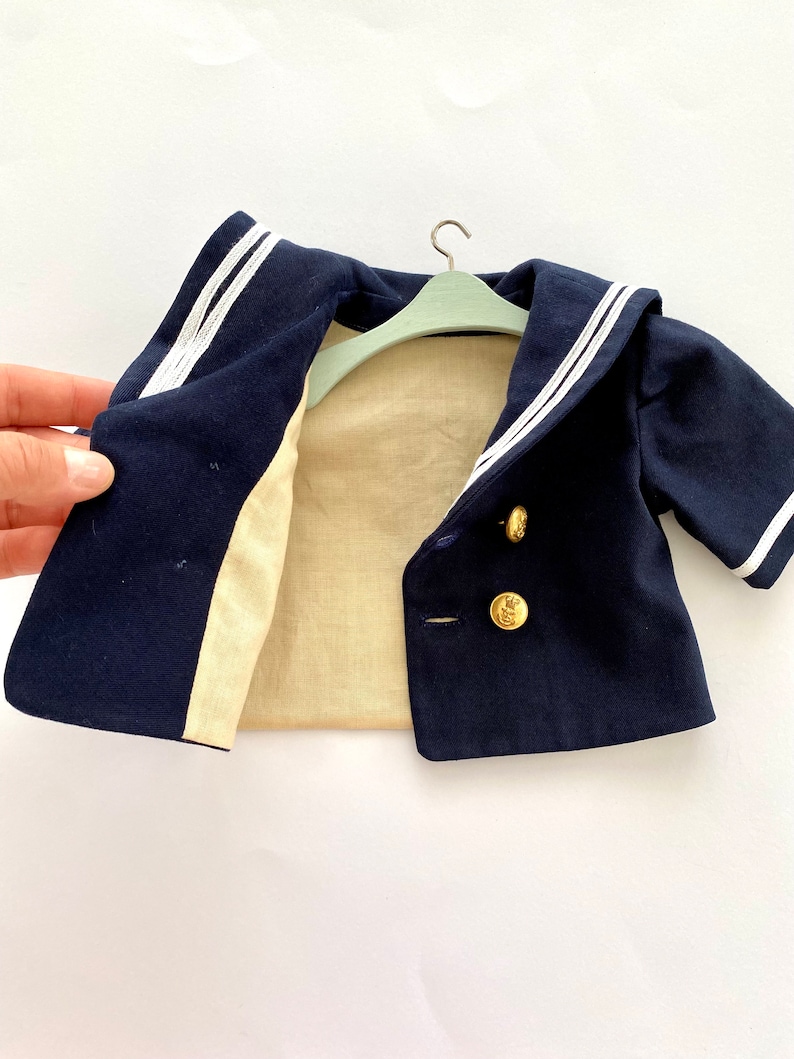 Sailor Jacket Sewing Pattern for 14-inch Teddy Bear (PDF Pattern) - Etsy