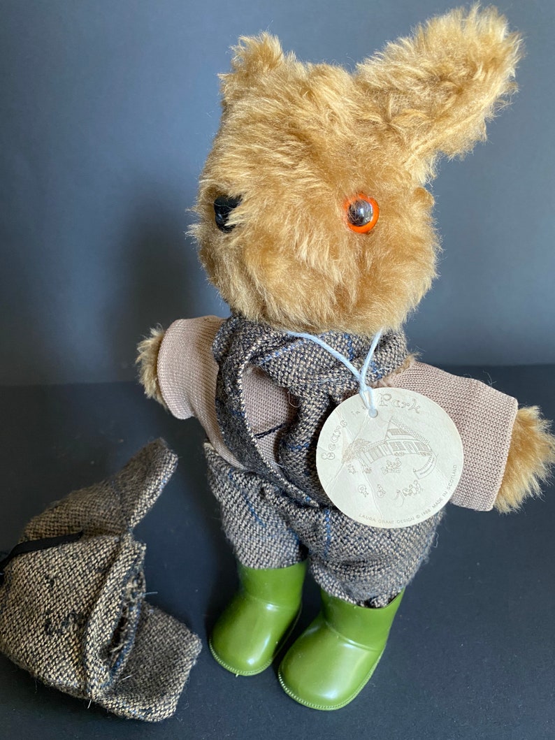 Sherlock Holmes Bear, Laura Grant bears in the Park Toy, Scottish Hand ...