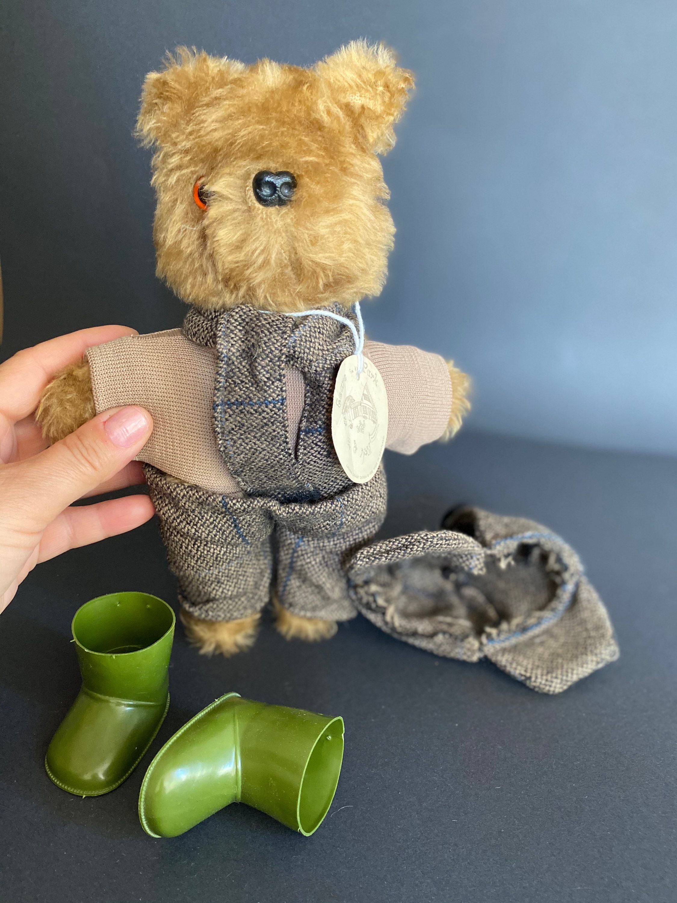 Sherlock Holmes Bear, Laura Grant bears in the Park Toy, Scottish Hand ...