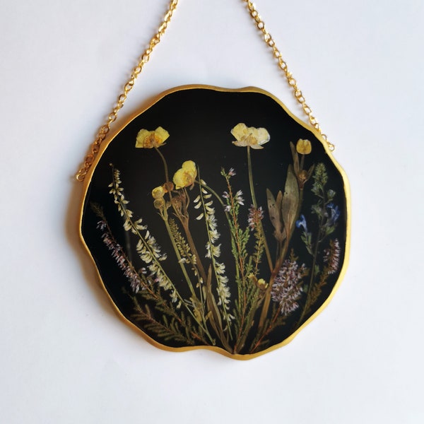 Resin Flower Art - Etsy