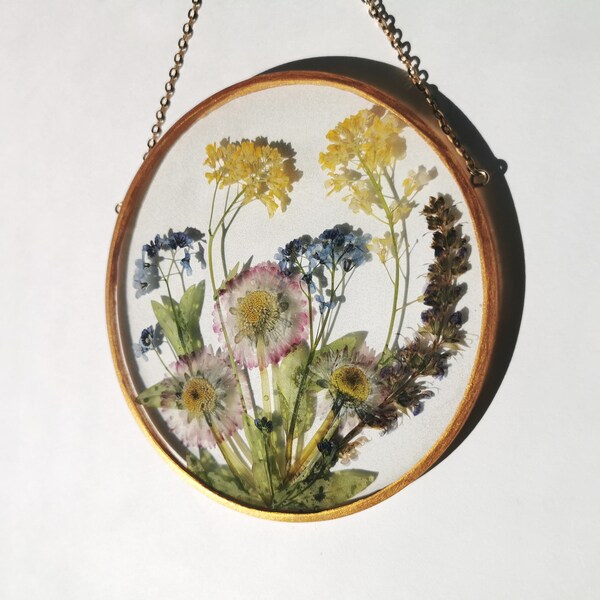 Resin Flower Art - Etsy