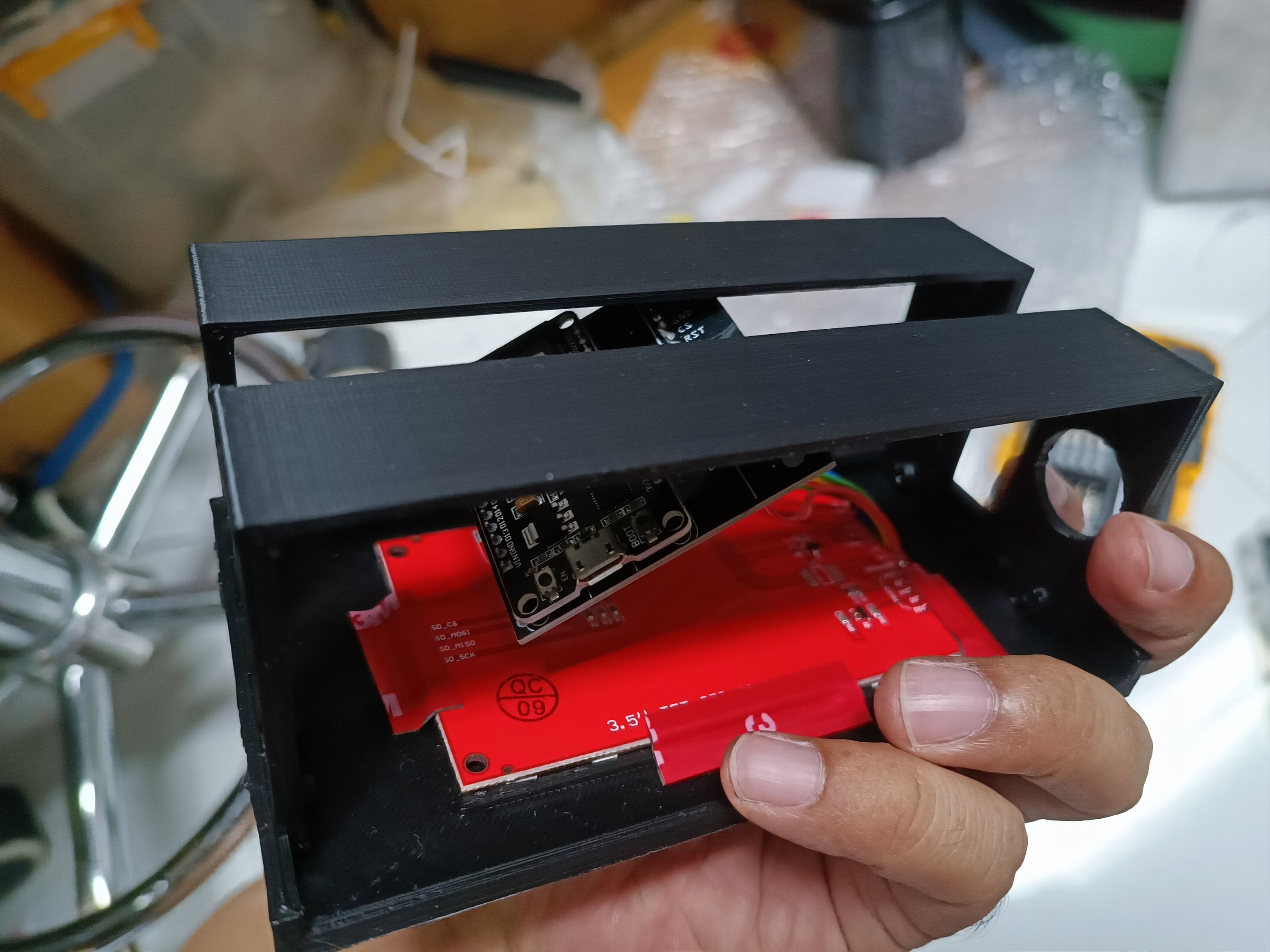 Front Drive Bay 5.25" Conversion Kit to Lcd Display Monitor Cpu Gpu ...