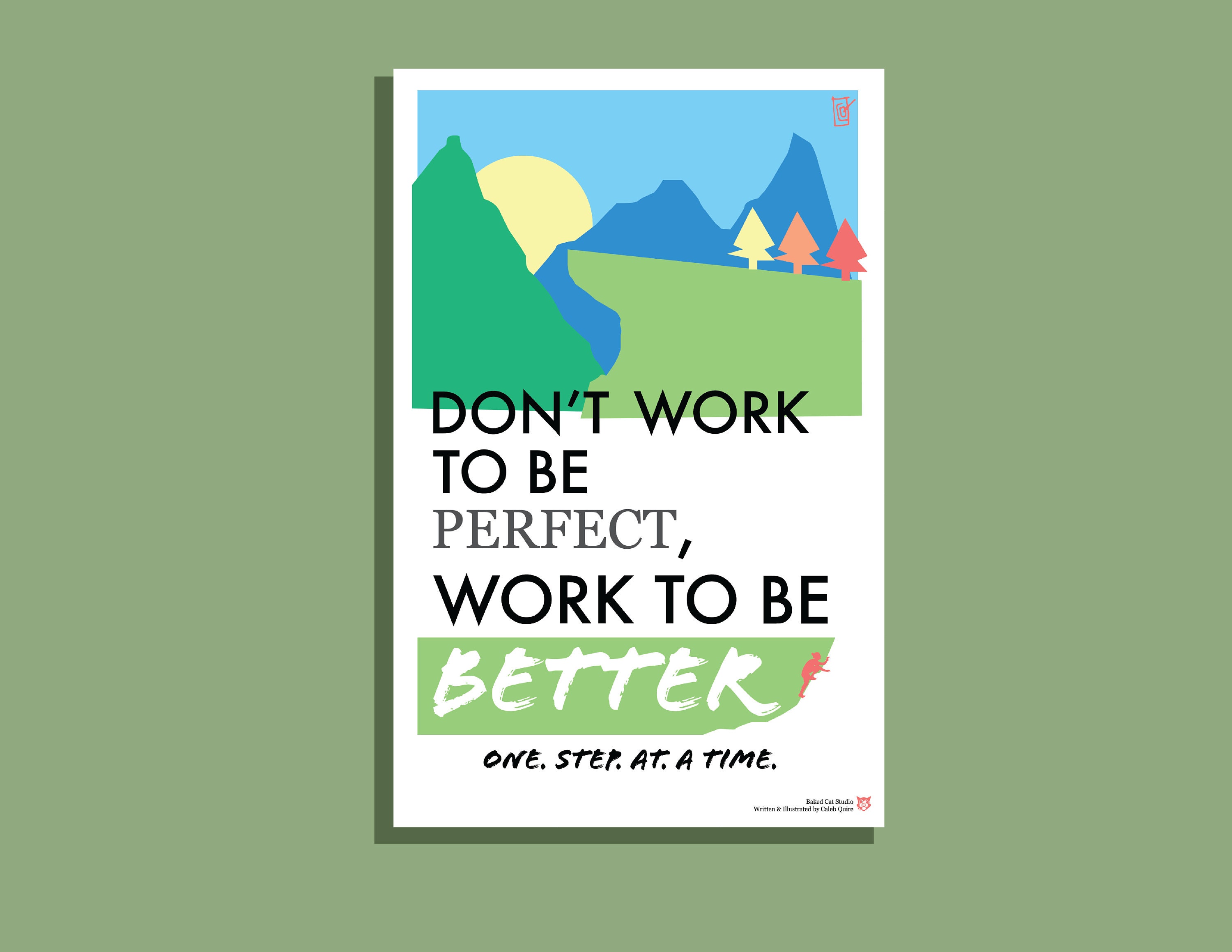 Be Better Poster - Etsy