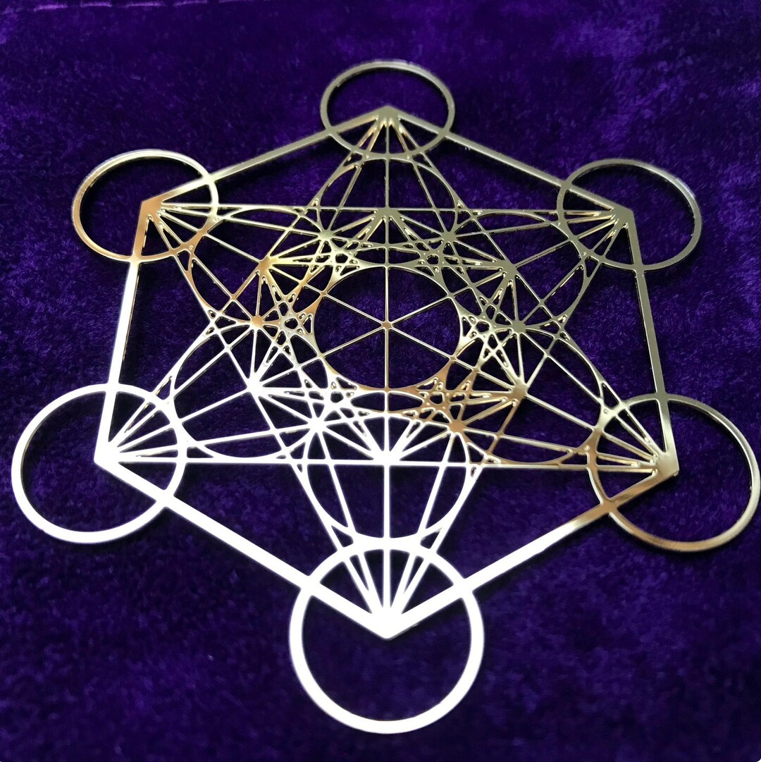 Metatron's Cube, Sacred Geometry, Healing Tool, Quantic, Orgone ...