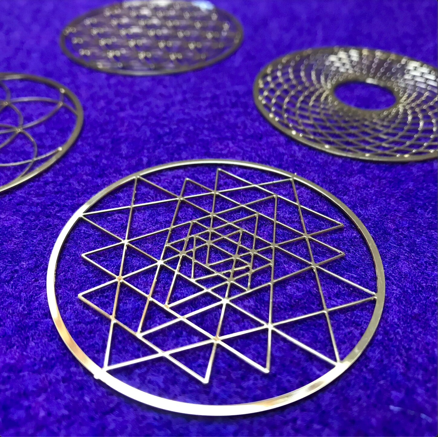 Sri Yantra, Sacred Geometry, Healing Tool, Quantic, Orgone, Orgonite ...
