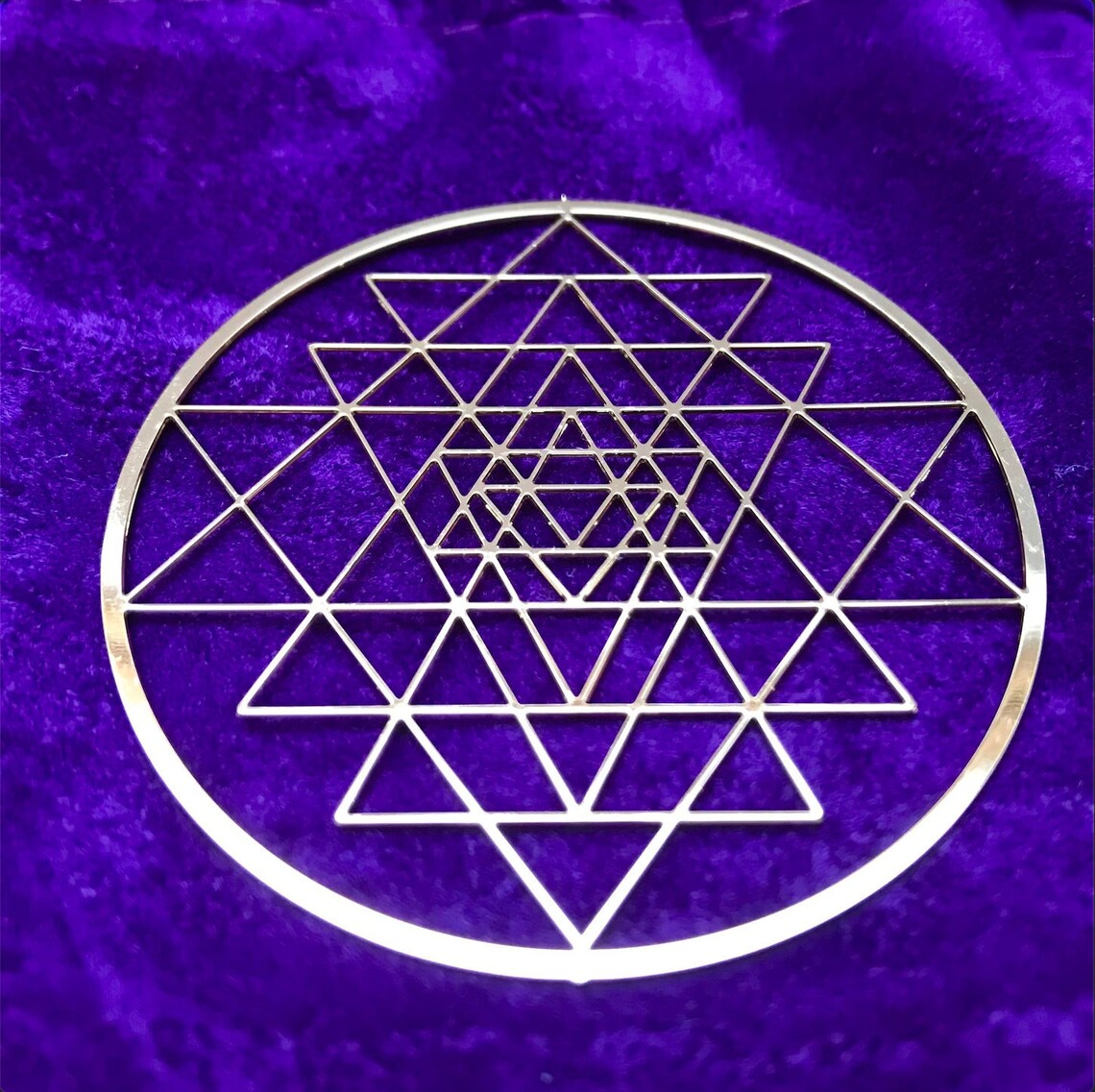 Sri Yantra, Sacred Geometry, Healing Tool, Quantic, Orgone, Orgonite ...