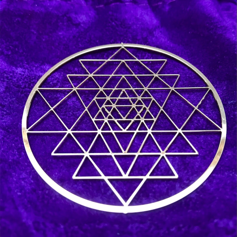 Sri Yantra, Sacred Geometry, Healing Tool, Quantic, Orgone, Orgonite ...