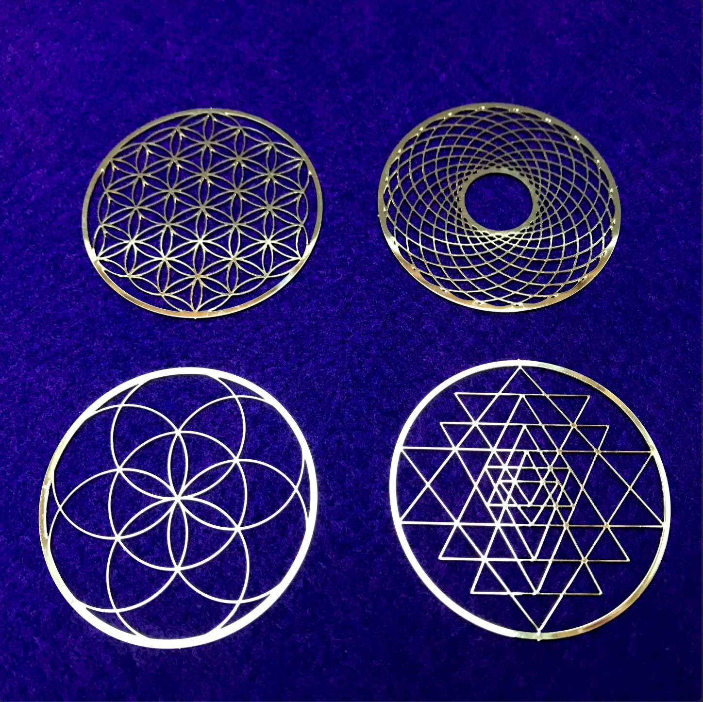 Sri Yantra, Sacred Geometry, Healing Tool, Quantic, Orgone, Orgonite ...